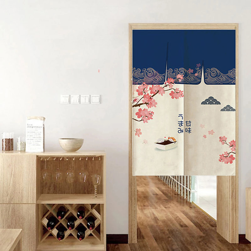 Japanese Door Curtain Split Noren Painted Partition for Kitchen ...