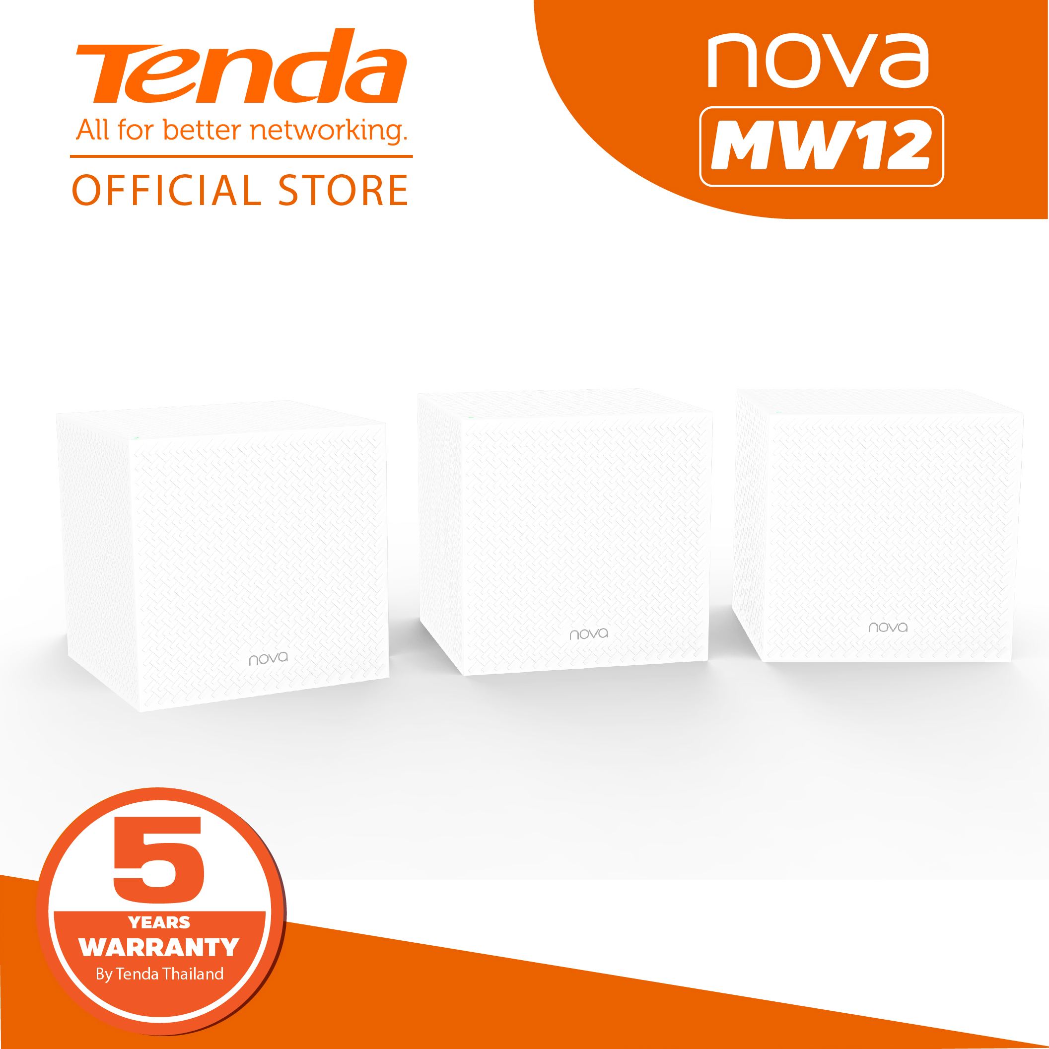 [Pre-Sale] Tenda Mesh Nova MW12 3-PACK (AC2100 Mesh Tri-Band WiFi ...