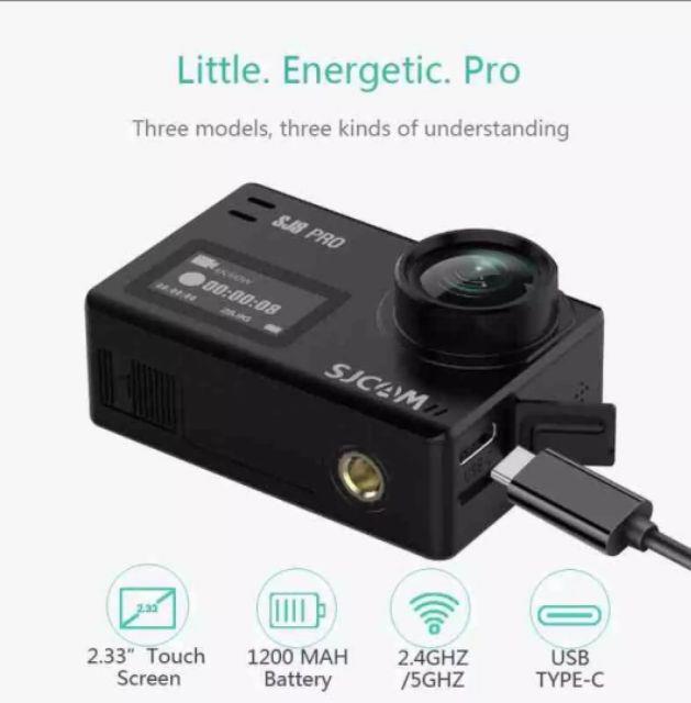SJCAM SJ8 Pro 4K60fps Sports Camera Waterproof Anti-Shake Dual Touch ...