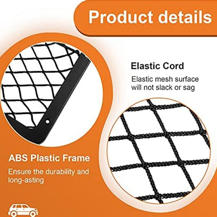 Car Net Pocket for Back Seat Auto Mesh Net Holder Pocket Organizer for ...