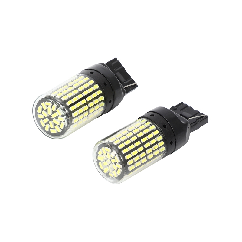 4Pcs Super Bright Canbus T20 7440 W21W Wy21W 144-Smd Reverse Light Turn ...
