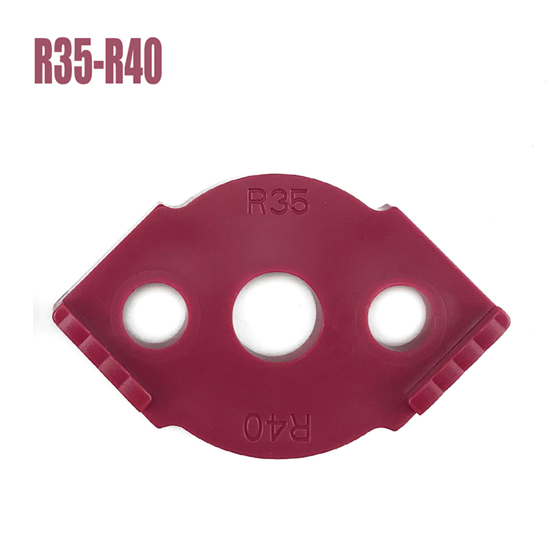 FUYU Woodworking Router Corner Radius Templates Jig R5 to R40 Routing ...