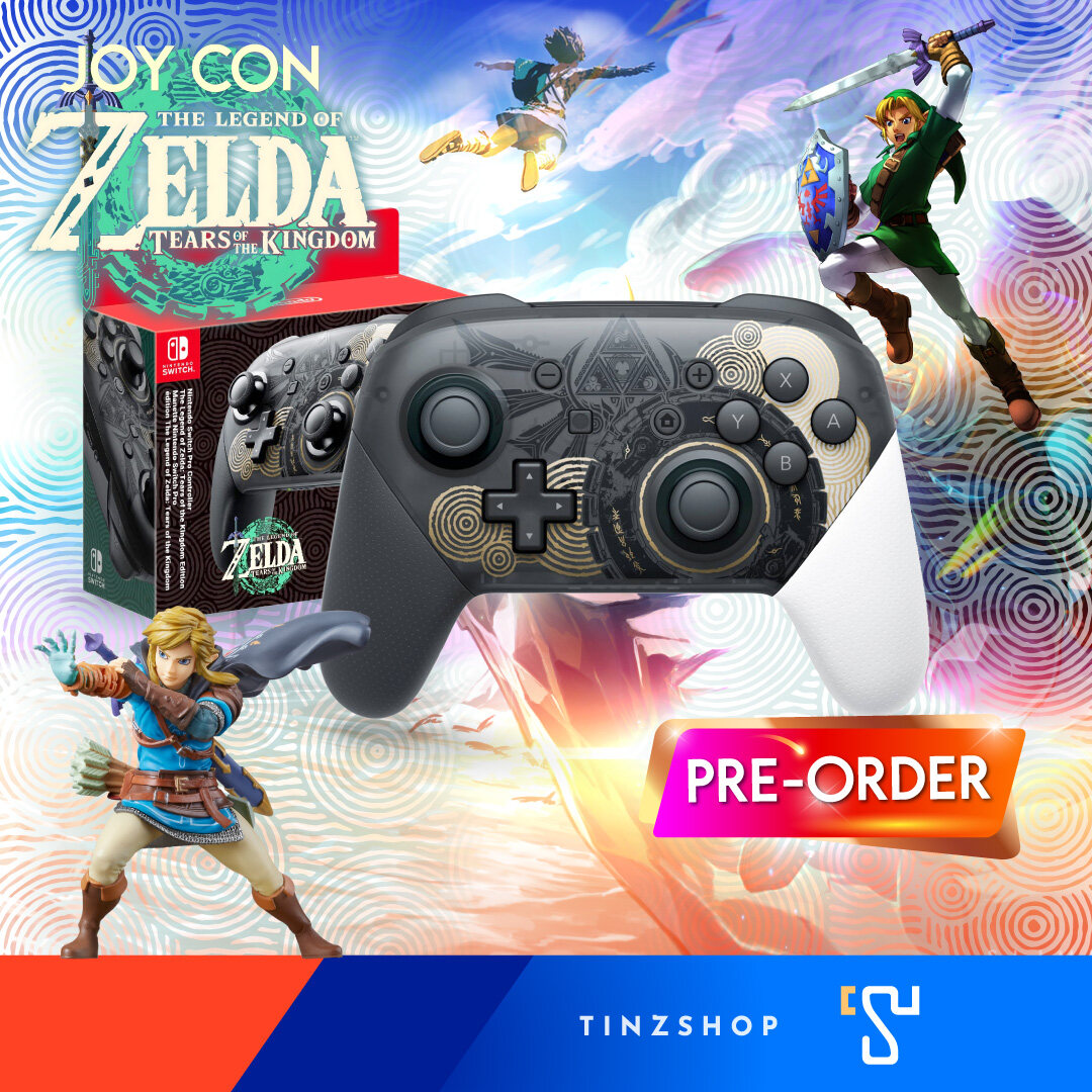 จอย IINE Elite Joypad Wireless ลาย The Legend of Zelda Tears of Kingdom สำหรับ Nintendo Switch ...