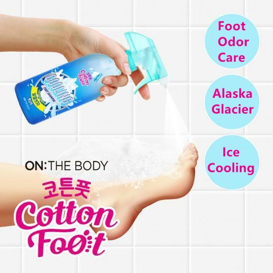 THE FACE SHOP ON THE BODY COTTON FOOT CLEANSING FOOT SHAMPOO COOLING ...