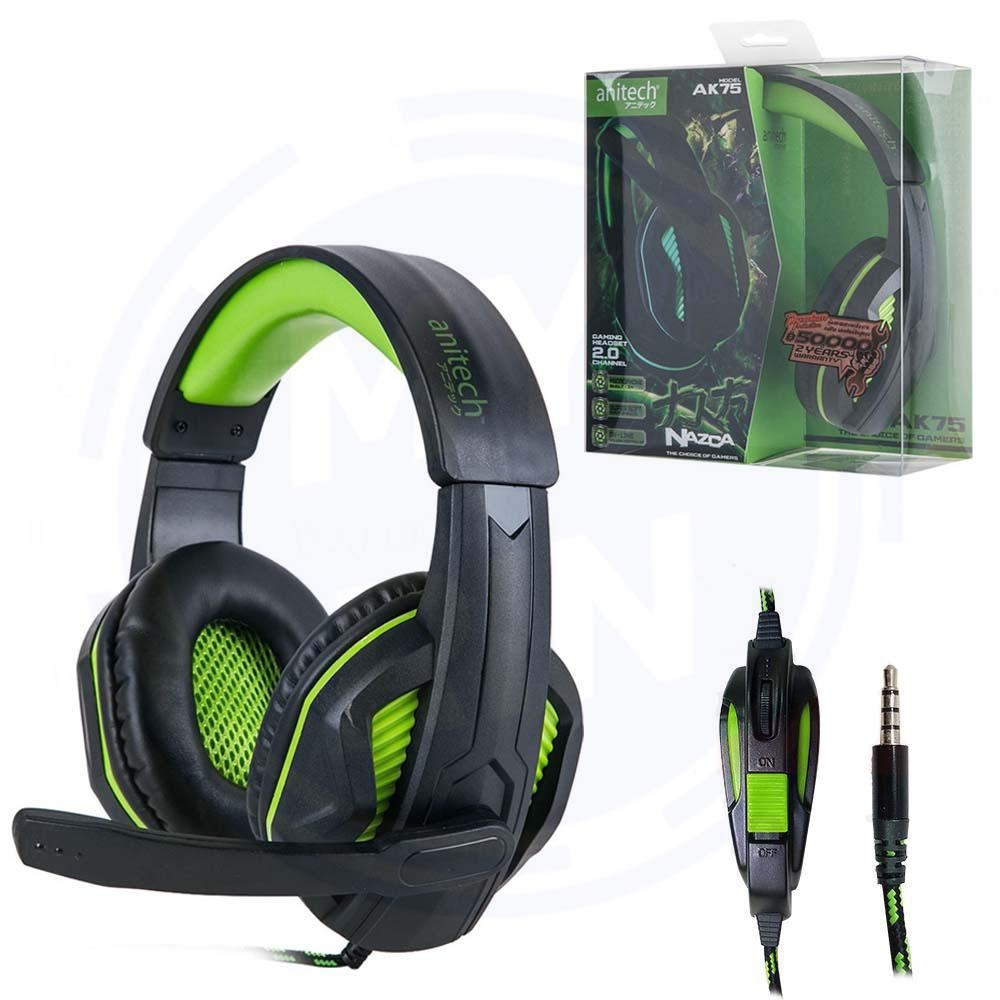 ANITECH HEADSET รุ่น AK71 AK73 Ak75 (รับประกัน 1 ปี) - com com Shop ...