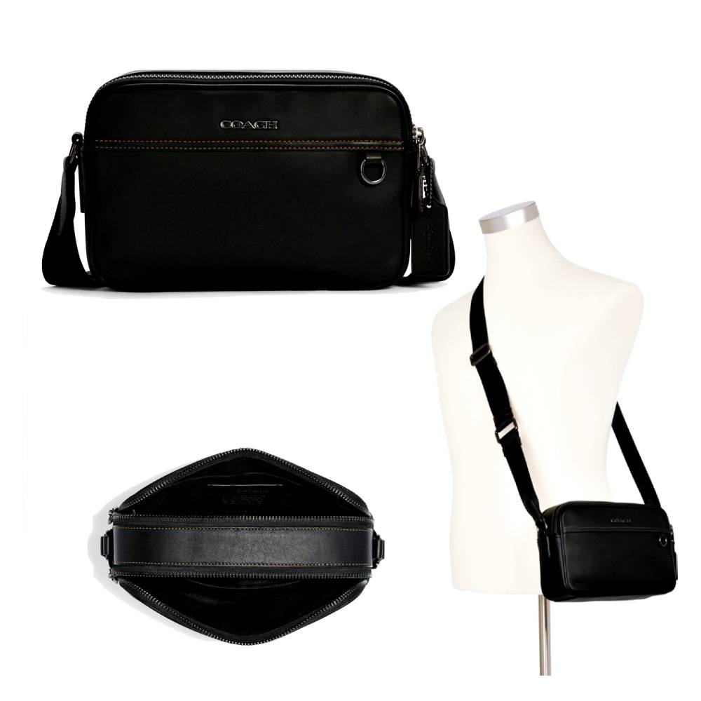 ของแท้ 💯% กระเป๋าสะพายข้าง COACH C4148 GRAHAM CROSSBODY (QBBK) | Lazada ...