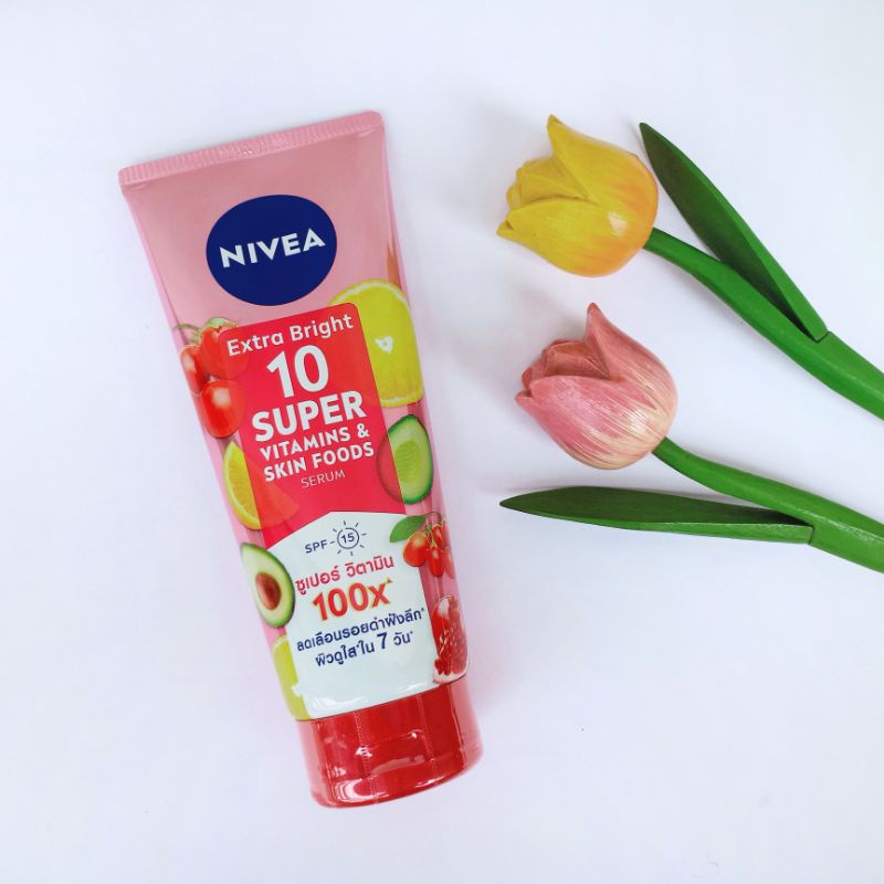 NIVEA Extra Bright 10 Super VitaminS & Skin Foods Body Serum - COSCEN ...