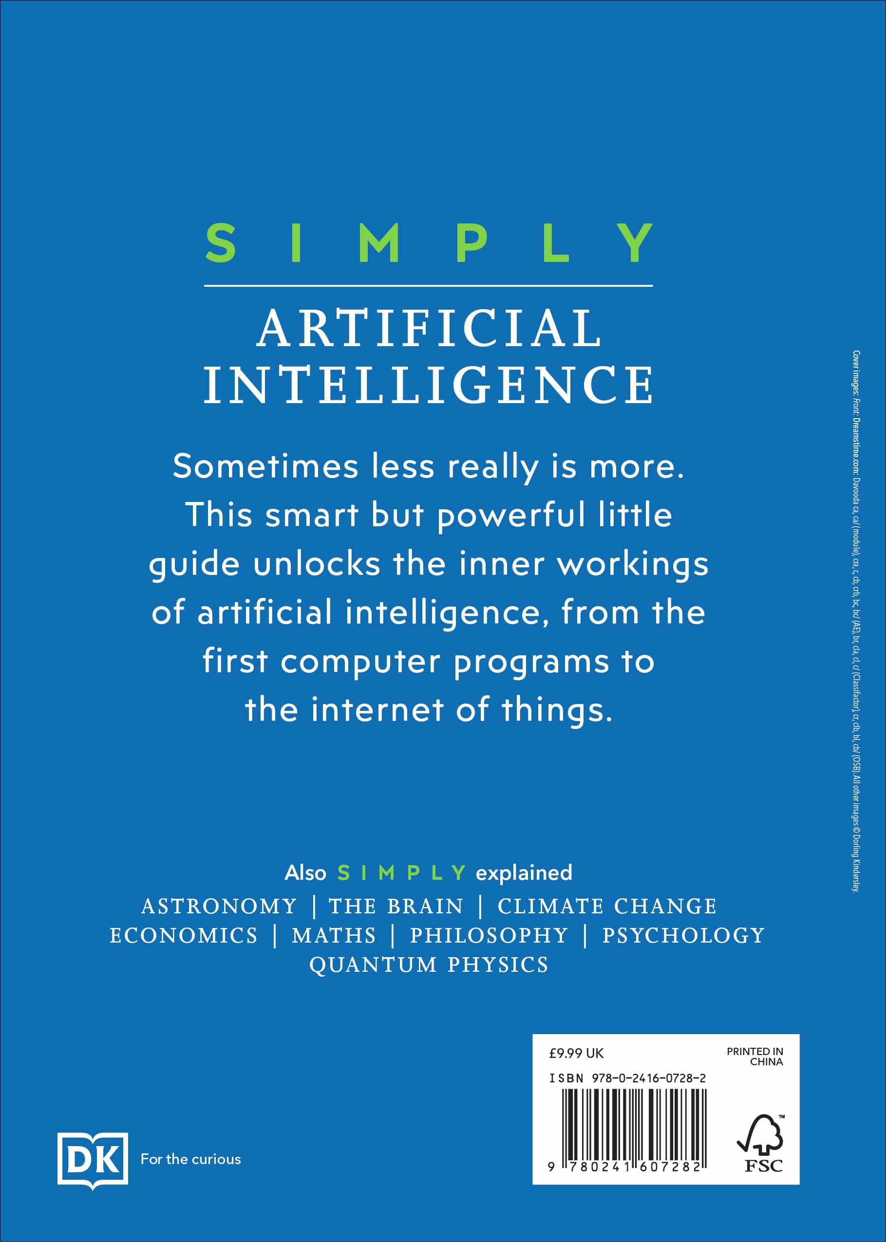 หนังสืออังกฤษใหม่ Simply Artificial Intelligence (Dk Simply) Hardcover - Mama Reada - ThaiPick