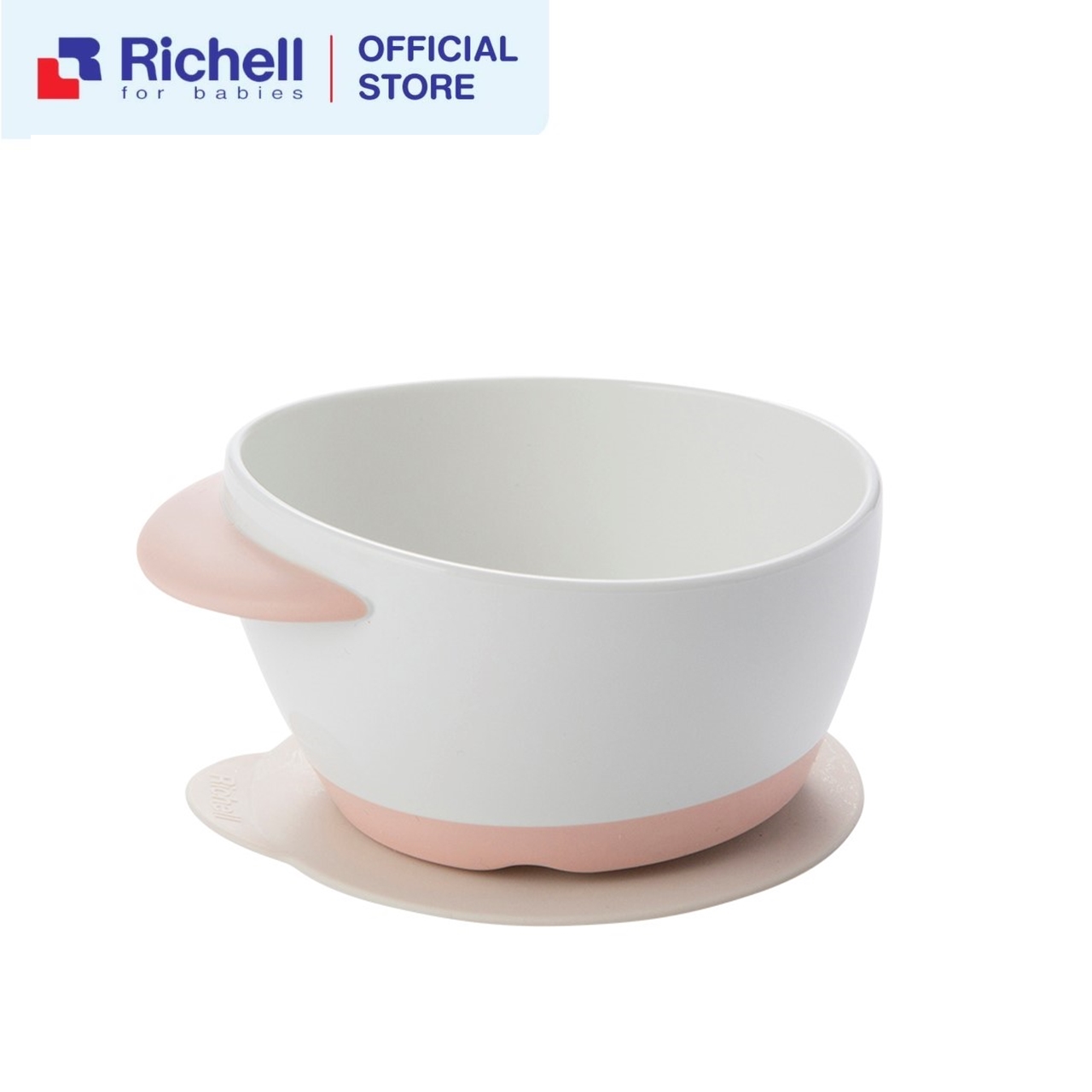 Richell(ริเชล) ชามโค้งฝึกทานอาหารสำหรับเด็ก รุ่นTLI สำหรับเด็กที่กินเองเป็นแล้ว วัย 12 เดือนขึ้น ...