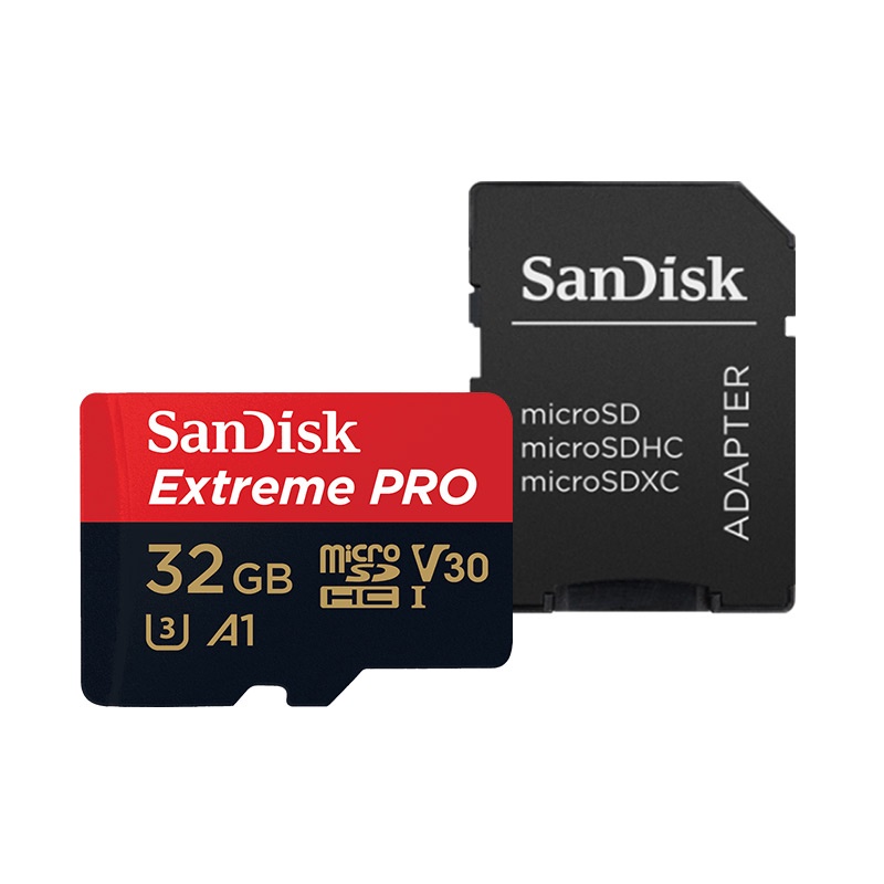การ์ดหน่วยความจำ SanDisk Extreme Pro Micro SD Card 256GB 128GB 64GB U3 V30 TF Card สูงสุด 170MB ...
