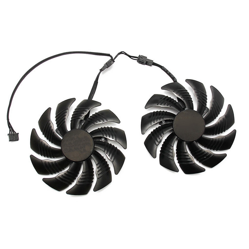 88mm GPU Cooler Graphics Card Fan for REDEON AORUS RX580/570 GIGABYTE ...