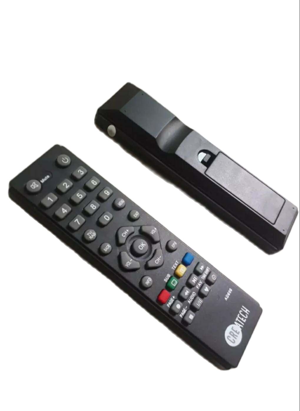 รีโมท กล่องดิจิตอลทีวี CREATECH ( ครีเอเทค ) ได้ทุกรุ่น ( มีบริการเก็บ ...