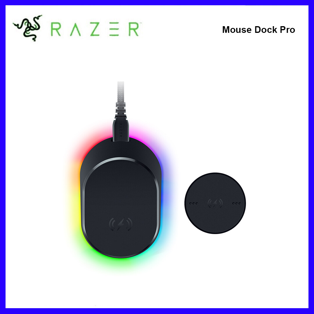 Original Razer Mouse Dock Pro แท่นชาร์จเมาส์ไร้สายพร้อมตัวรับส่งสัญญาณ ...