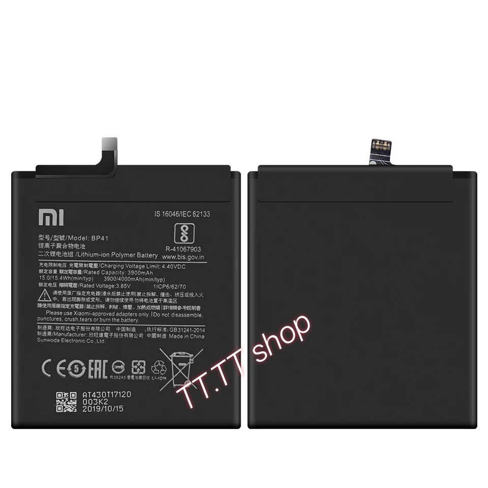 แบตเตอรี่ แท้ Xiaomi Redmi K20 / Xiaomi Mi 9T 3900mAh BP41 พร้อมชุดถอด ...