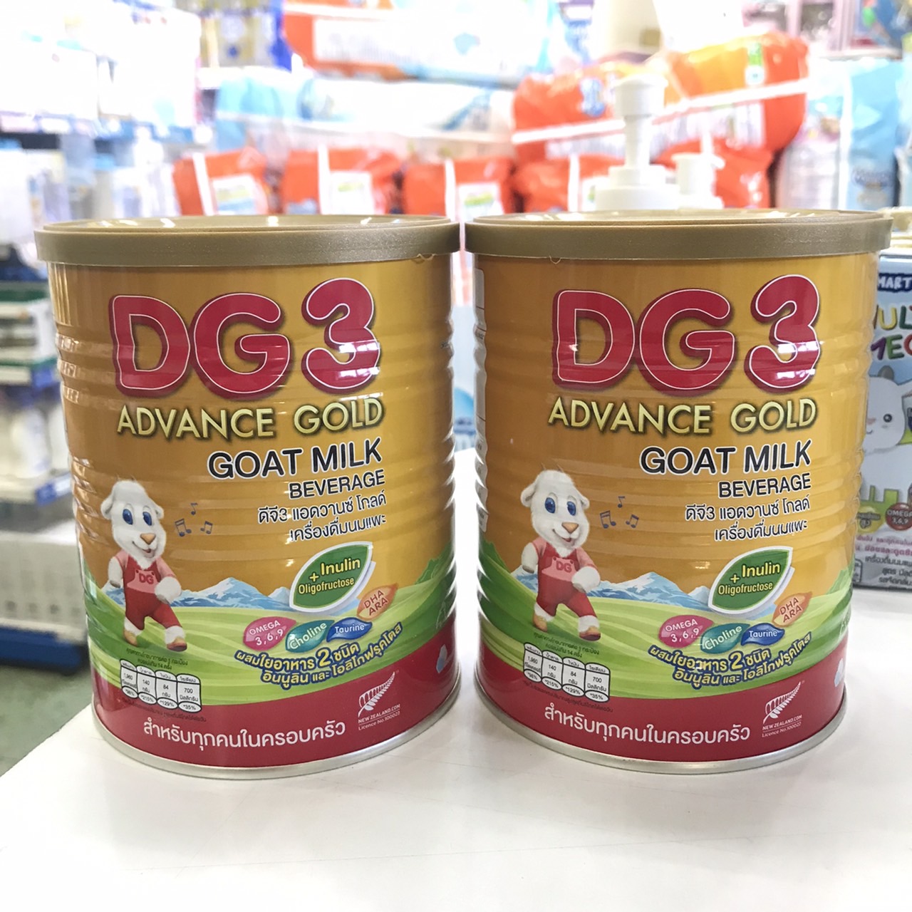 DG-3 Advance Gold ดีจีแอดวานซ์โกลด์ อาหารทารกจากนมแพะ สำหรับช่วงวัยที่ ...