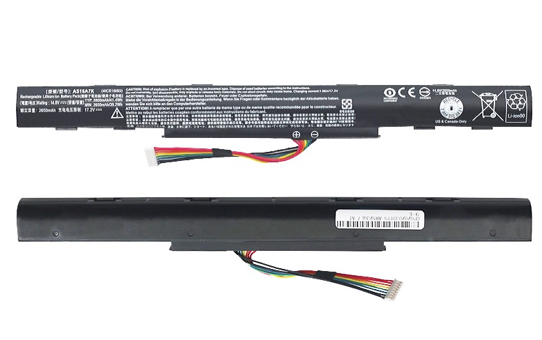 BATTERY ACER AS16A5K++ ของแท้ E5-575G E5-475G P249 E5-475 E5-475G ...