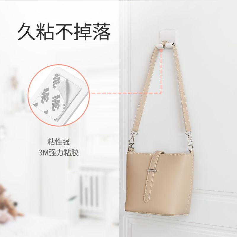 Lvlian Plug Hook Powerful Adhesive Type Seamless Kitchen Wall-Mounted ...