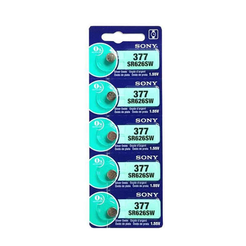Button Batteries ของแท้ SR626SW ถ่านกระดุม Sony รุ่น 377 SR626SW SR626 ...