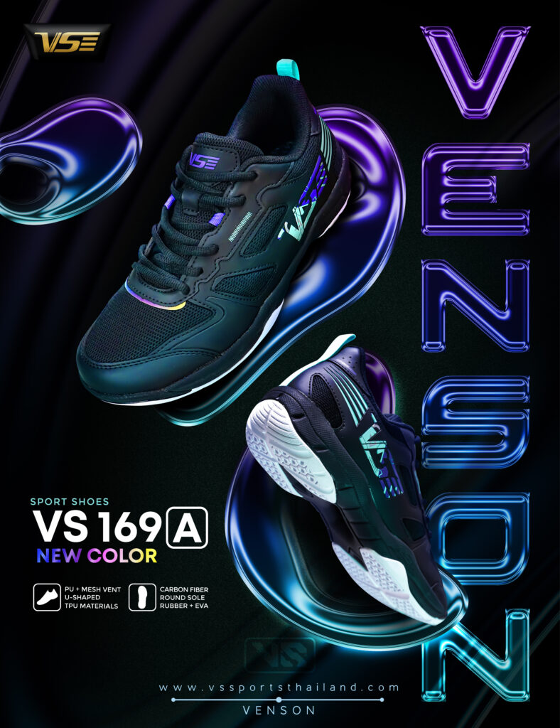VENSON รองเท้าแบดมินตัน VS รุ่น VS169 - Sportsmaax - ThaiPick