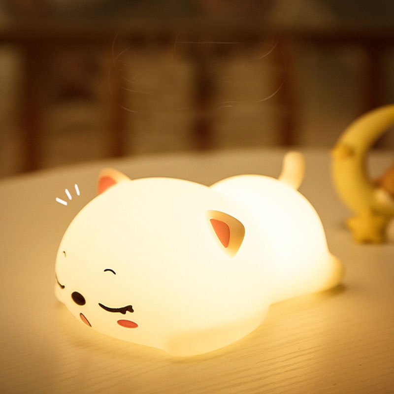 LED Night Light New Children 39;s Bedside Lamp USB Charging Remote 7 ...