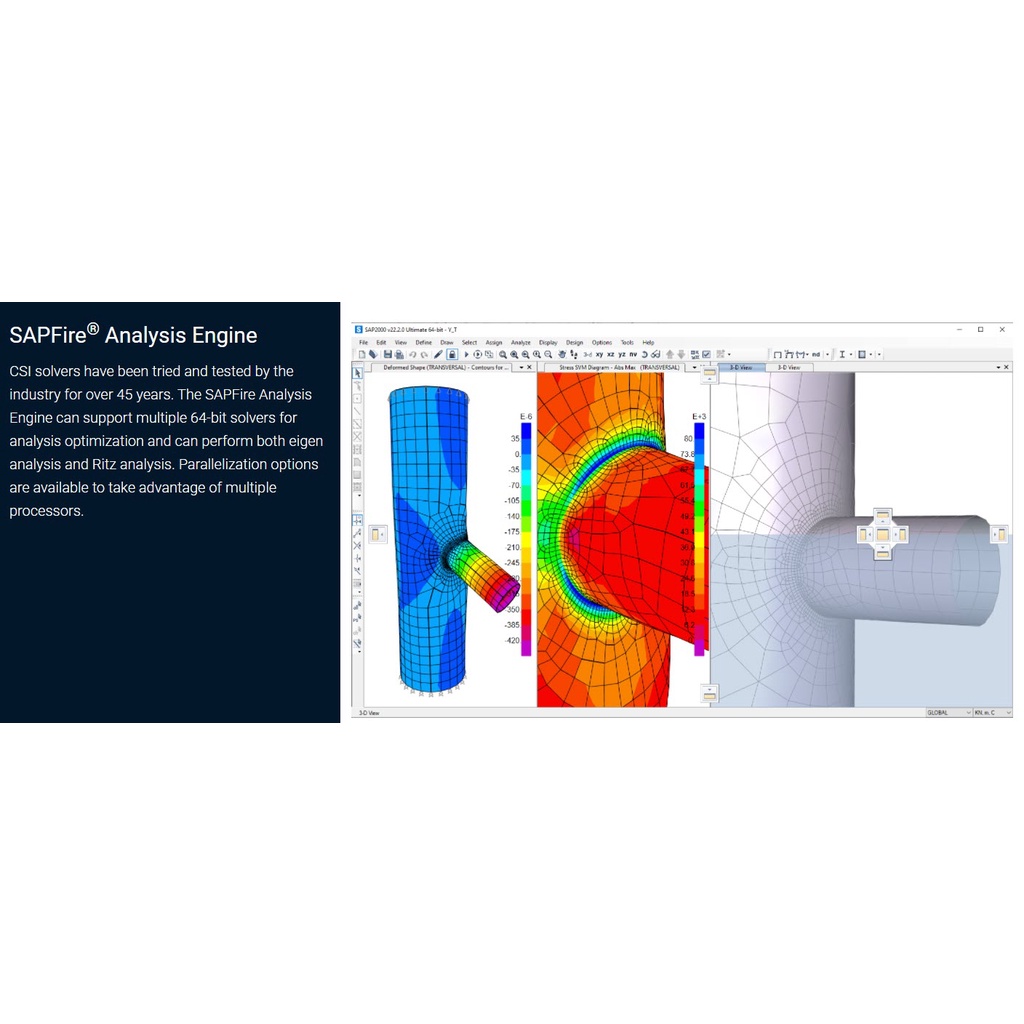 CSI SAP2000 v24 ตัวเต็ม ถาวร โปรแกรมออกแบบโครงสร้าง - Software2U plus ...