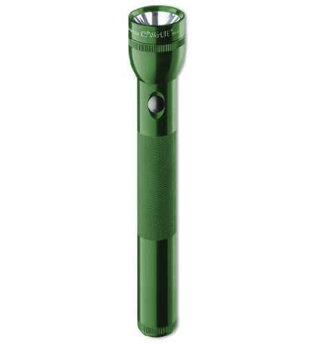 MagLite 3-Cell D Flashlight with 2 White Star Lamps, 45 Lumens, Dark ...