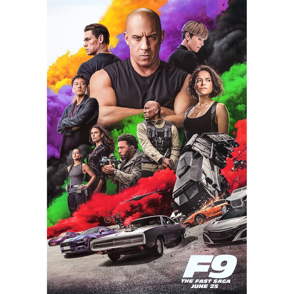 โปสเตอร์ หนัง Movie Fast & Furious เร็วแรงทะลุนรก โปสเตอร์ติดผนัง ...
