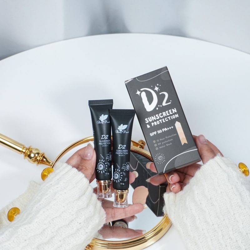 ครีมกันแดด D2 Sunscreen & Protection SPF 50 PA+++ ปริมาณ 15 กรัม - S ...