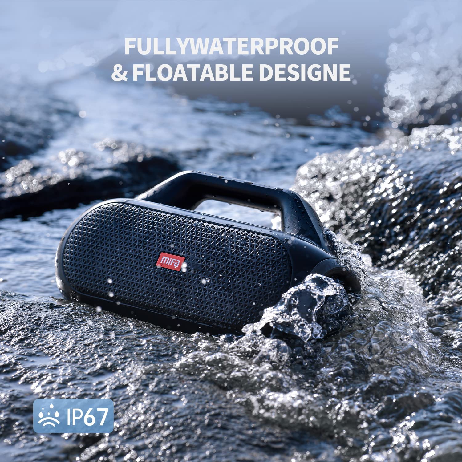 ลำโพงบลูทูธสุดเท่ Mifa Wildbox 60 watt เบสแน่น เสียงคุณภาพดี มีไฟRGB ...