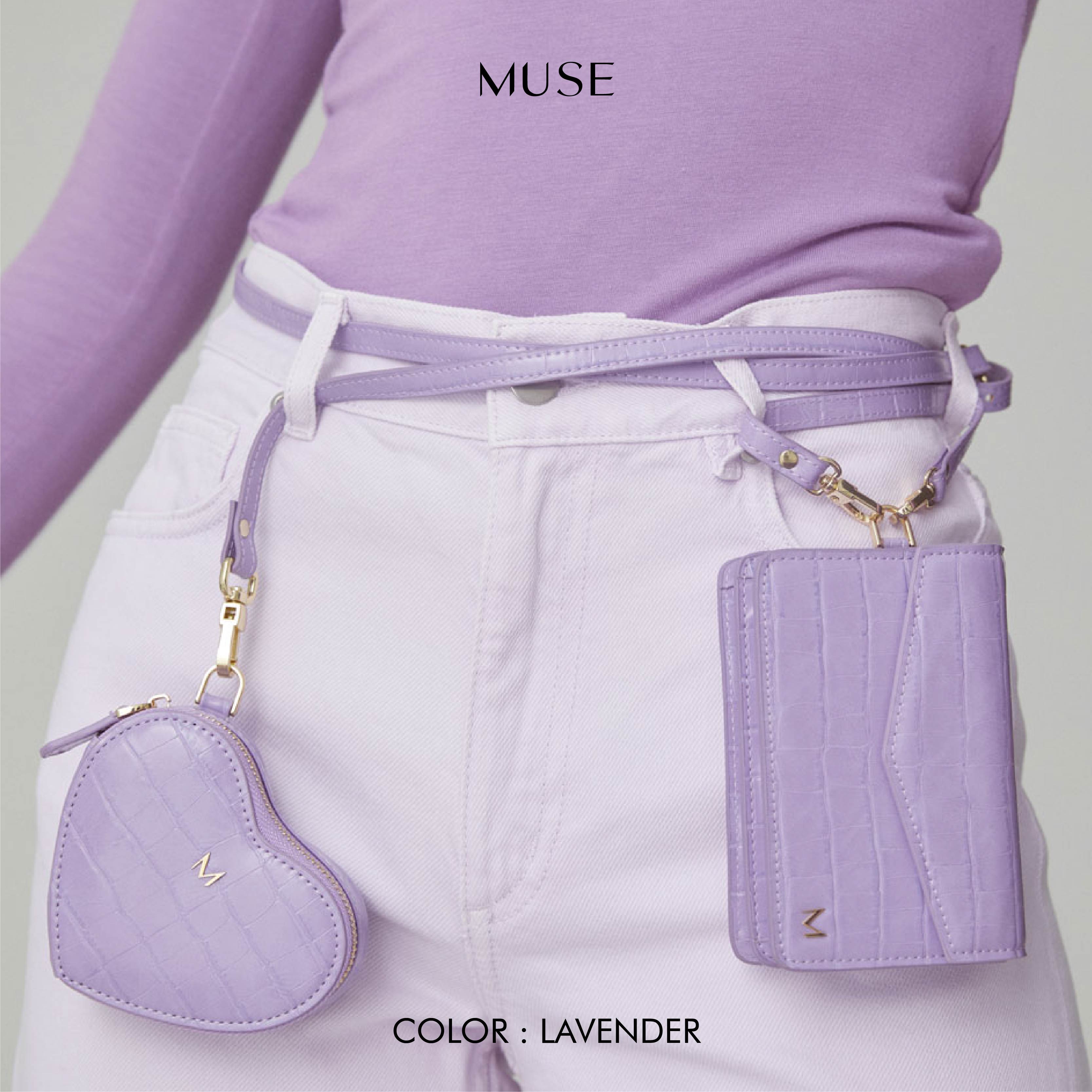 MUSE Mini Wallet กระเป๋าใบเล็กทรงเหลี่ยม - MUSE on the move - ThaiPick