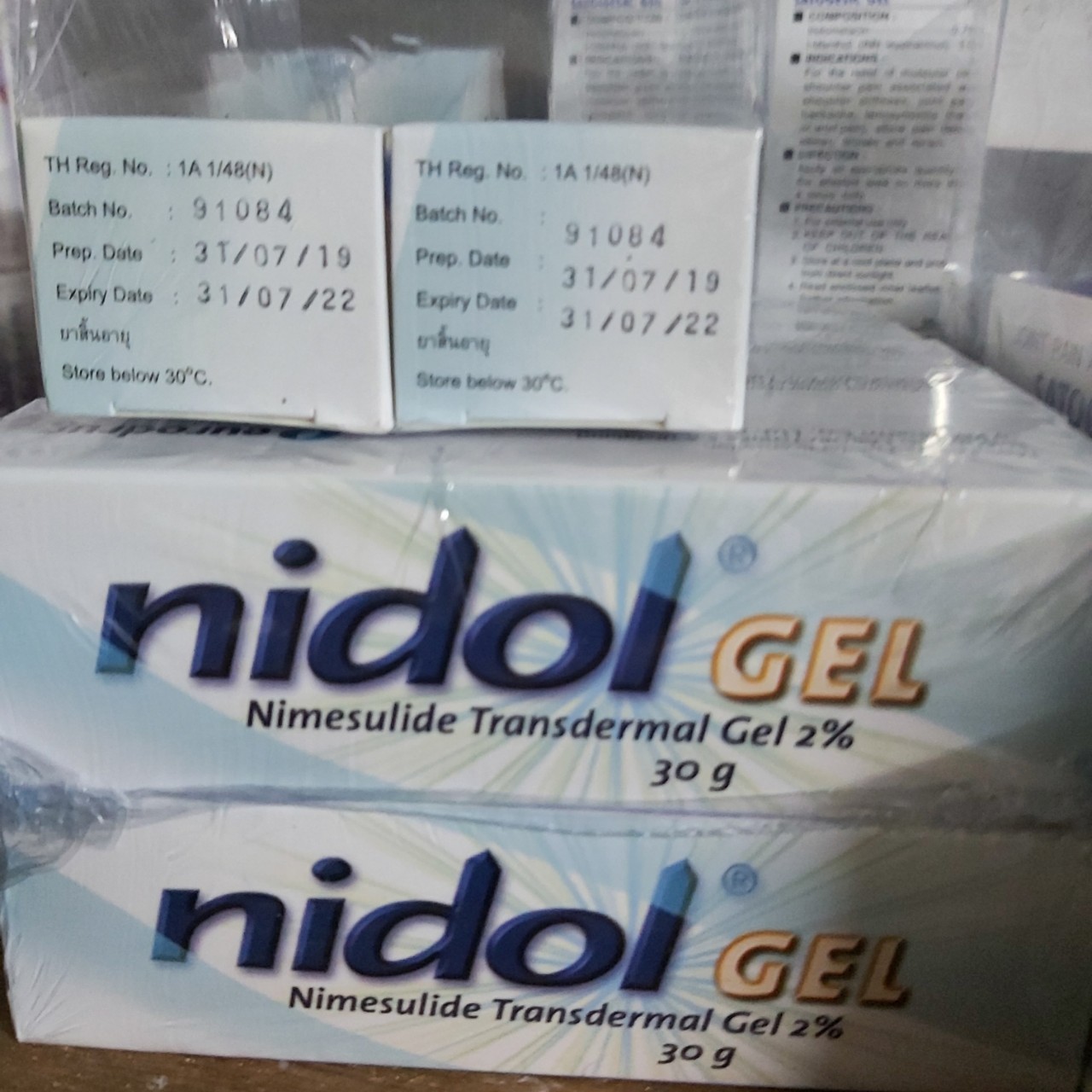 (30g.) NIDOL GEL nimesulide - G924- - ThaiPick