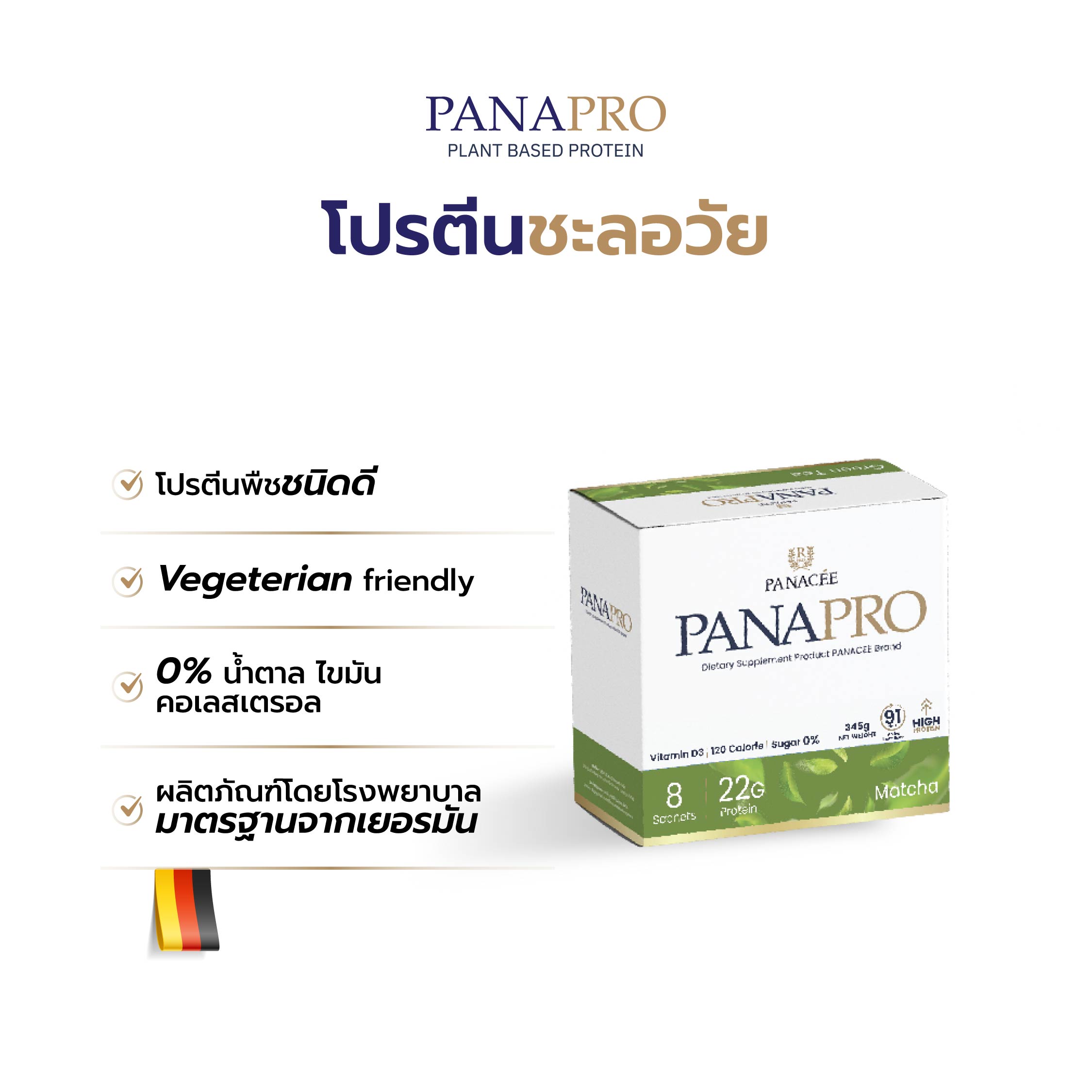 [ โปรตีนชะลอวัย ] แบบกล่อง Panapro พานาซี panacee โปรตีนลีน ถั่วเหลือง ลดความเสี่ยง โรคมะเร็ง ...
