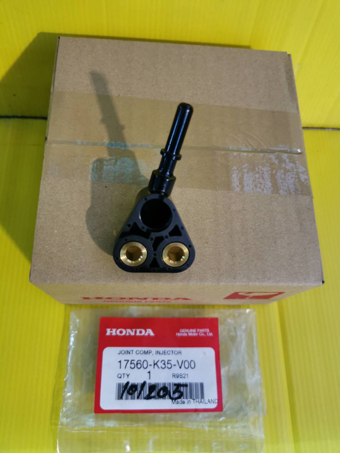ฝาครอบหัวฉีด PCX150 2015-2017 แท้เบิกศูนย์HONDA ส่งฟรี 17560-K35-V00 ...