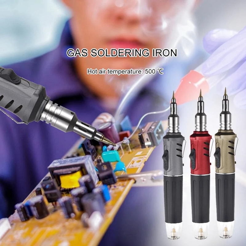 Gas Soldering Iron 3-In-1 Multifunctional Auto-Ignition Adjustable ...