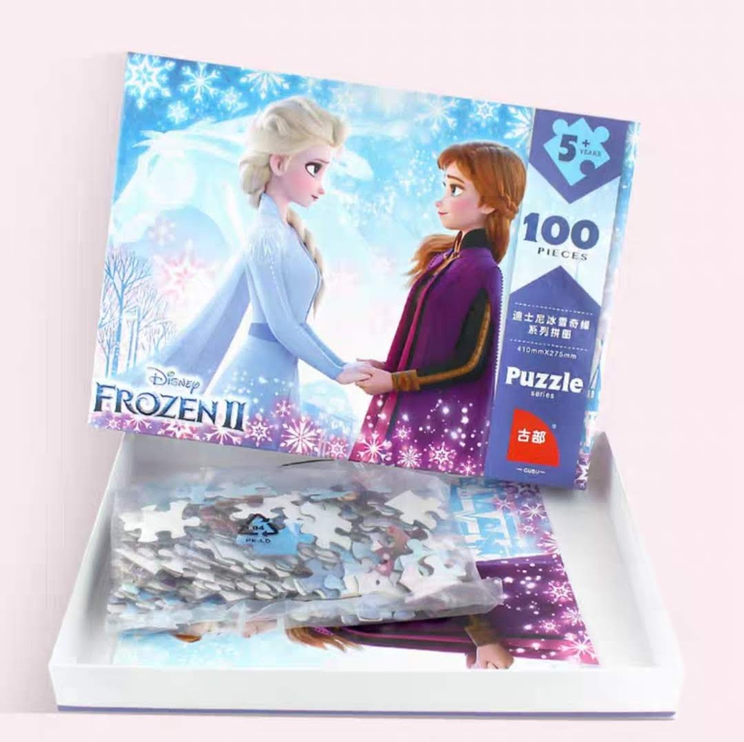 *Original* Disney - FROZEN / MARVEL Avengers Paper Box Wooden Jigsaw ...