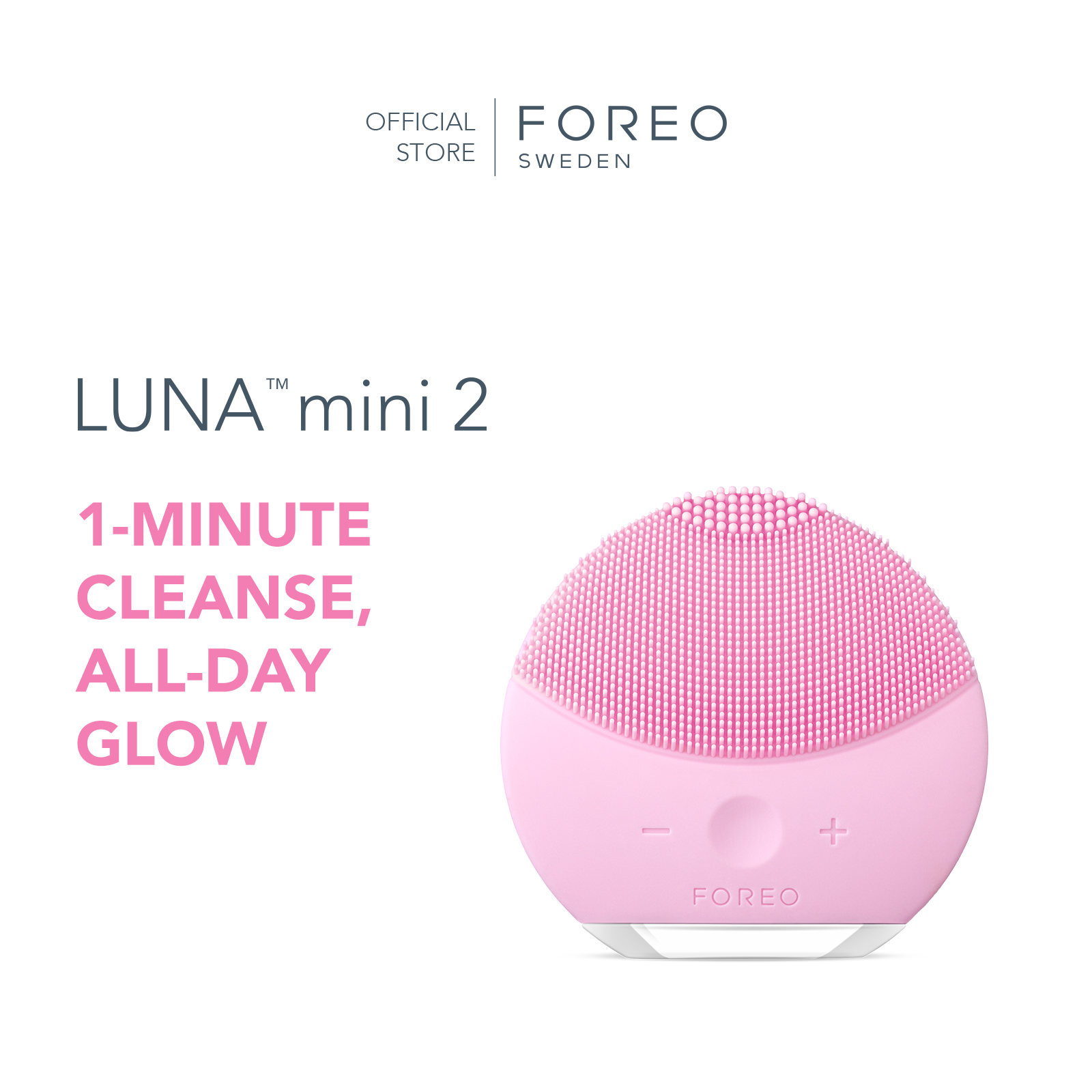 FOREO LUNA Mini 2 Pearl Pink เครื่องล้างหน้า ฟอริโอ้ ลูน่า มินิ 2 สี ...