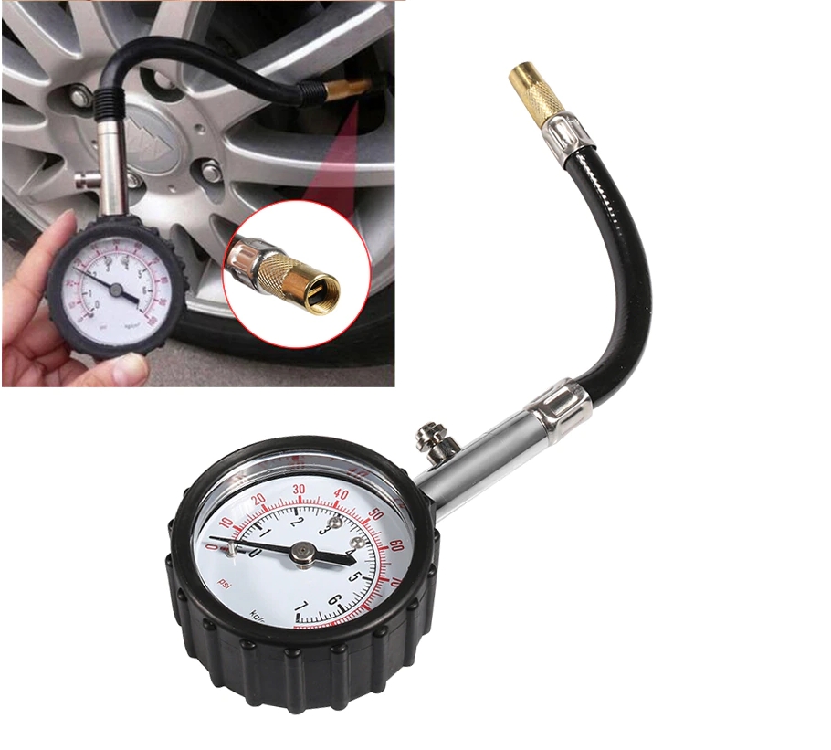 เครื่องวัดลมยาง เกย์วัดลมยางรถยนต์ PCT-6231 เกจวัดลมยาง 10Psi ที่วัดลม ...