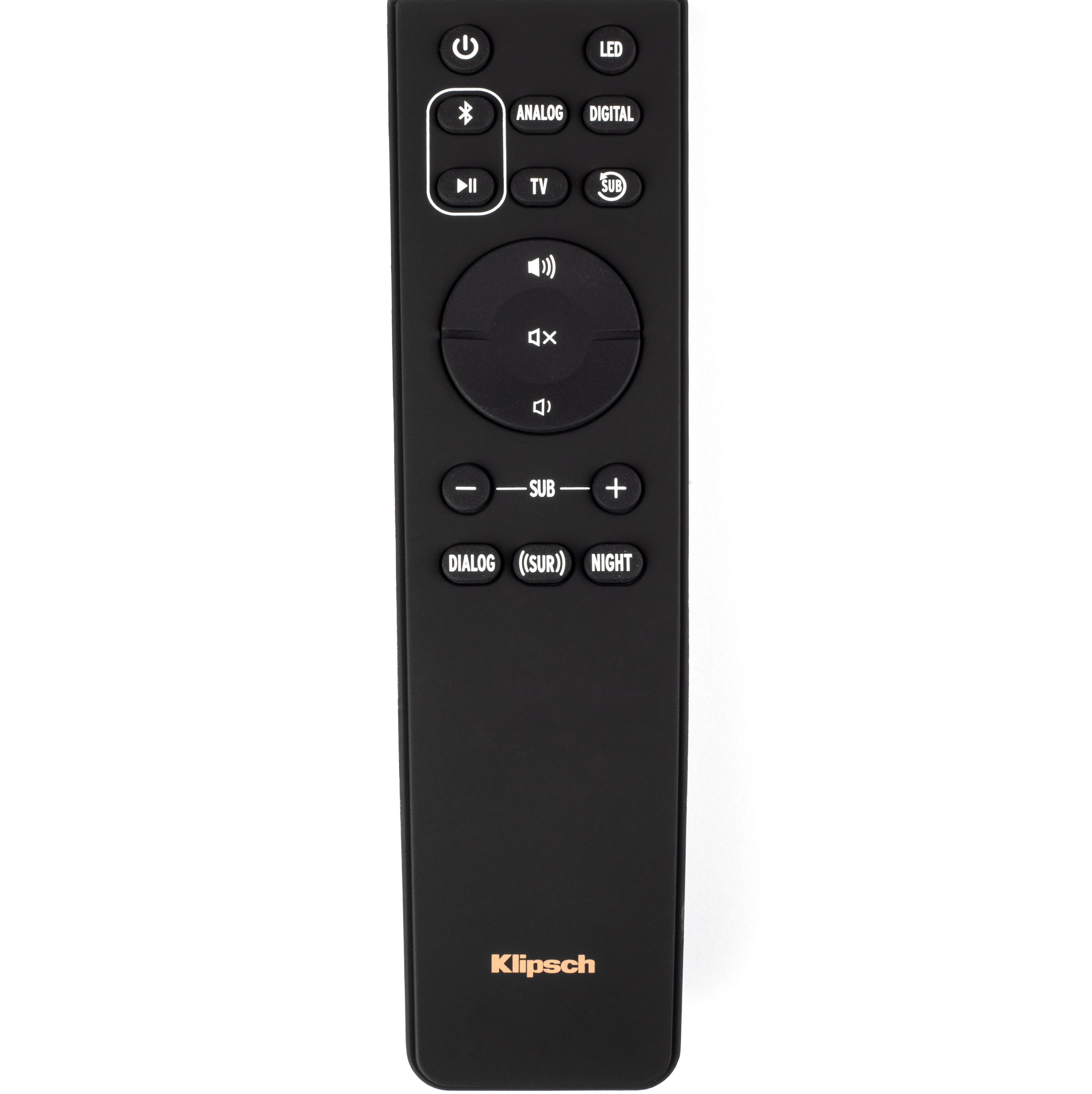 KLIPSCH REMOTE BAR-48 รีโมทลำโพงซาวบาร์ - Klipsch - ThaiPick