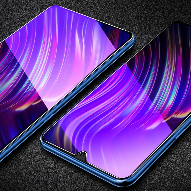 10D Anti - Blue สีม่วงอ่อน Ray กระจกเทมเปอร์ปกป้องหน้าจอสำหรับ Xiaomi 9 ...