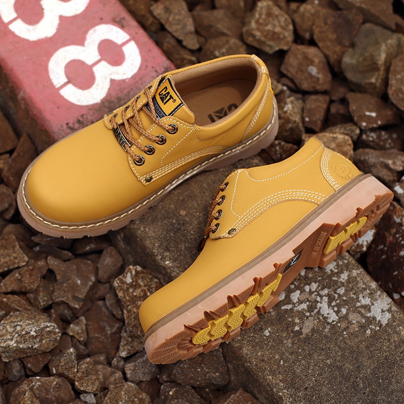 ใหม่ CAT Carter หนังแท้ low-top รองเท้าบุรุษและสตรีคู่รองเท้ารองเท้า ...