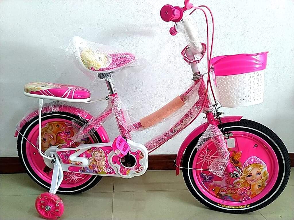 16Z จักรยานเจ้าหญิง 16นิ้ว มีกระดิ่ง ล้อสวย ซ้อนท้ายนิ่ม โฉมใหม่มาแล้ว ...