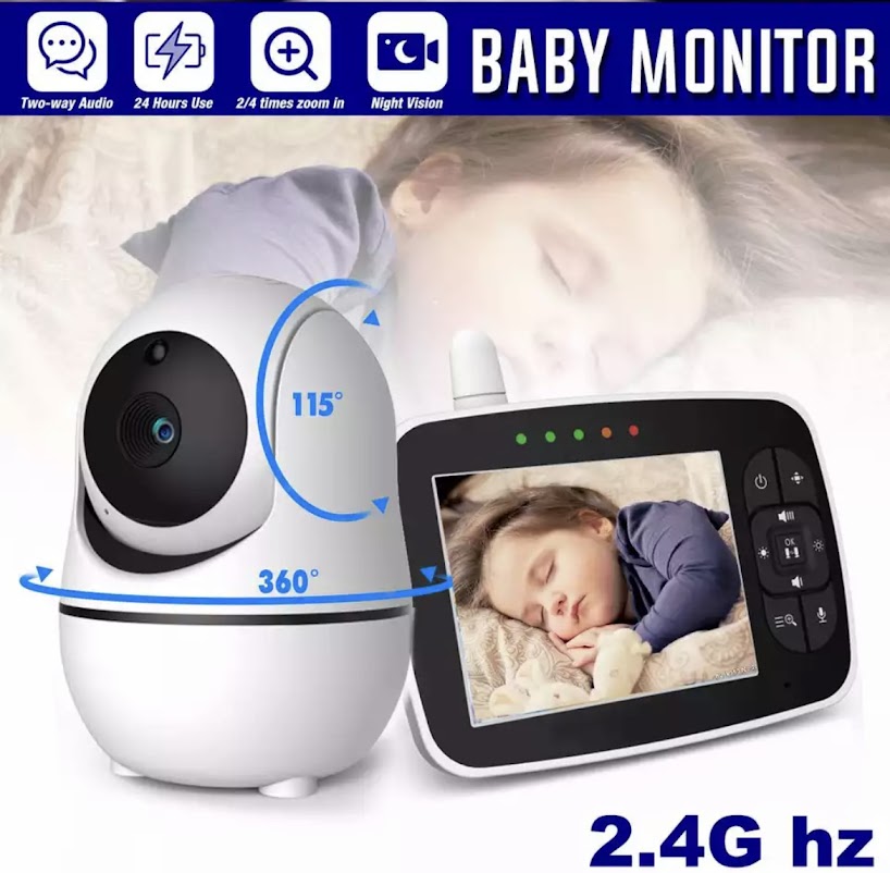 tor สี3.5นิ้วหน้าจอ LCD Video Two-Way Intercom Baby Monitor กล้องระยะไกล ซูมกล้อง - D1h47Gp3 ...