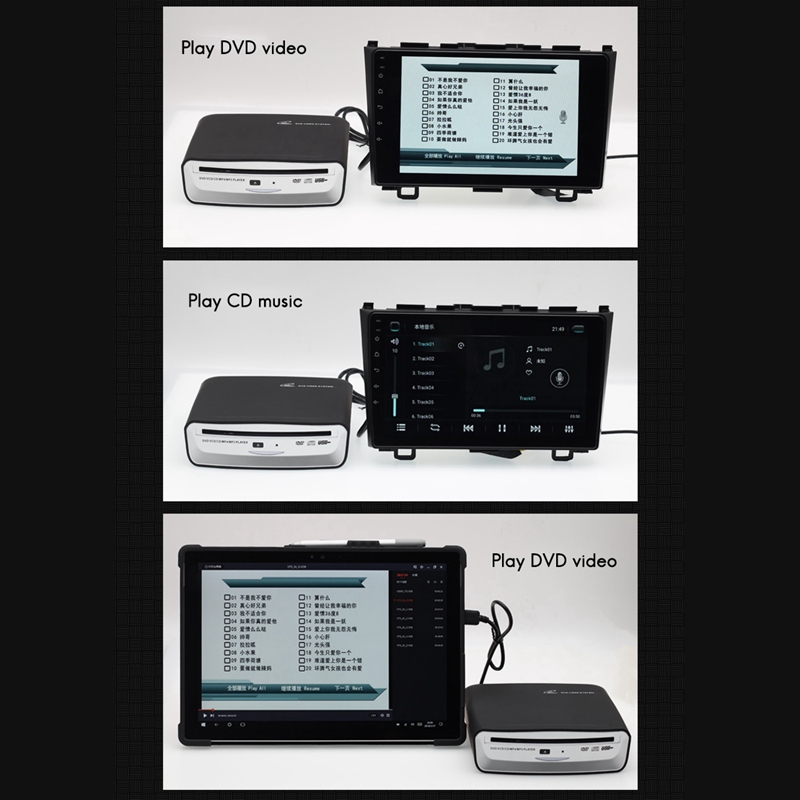 【Ready Stock&COD】for Android Player External Car Radio CD DVD Dish Box ...