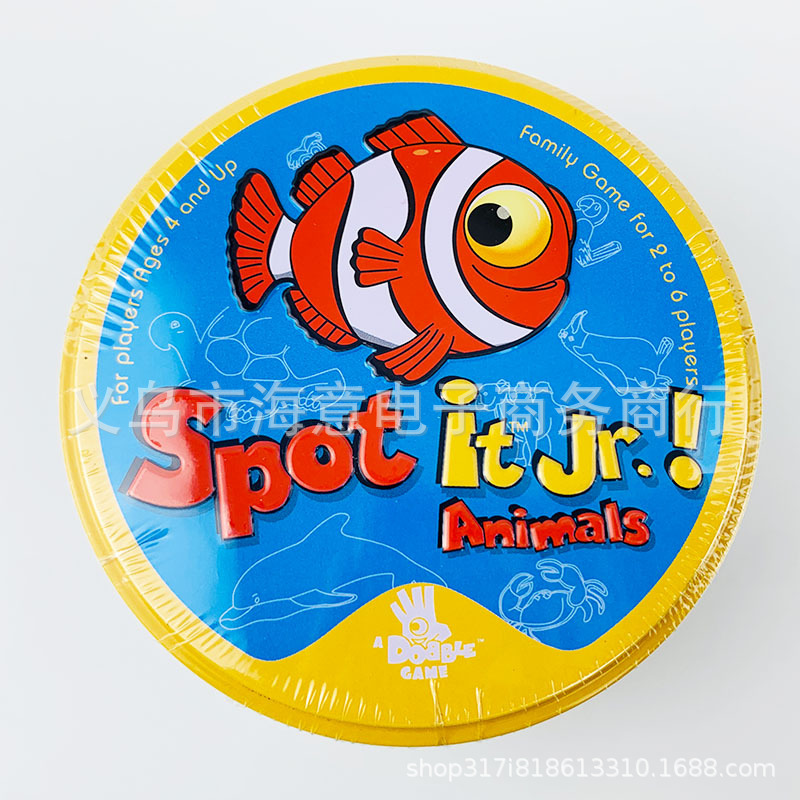 เกมการ์ด เกมจับคู่ Spot it Card Game สปอต อิท บอร์ดเกม เกมการ์ดจับคู่ ...