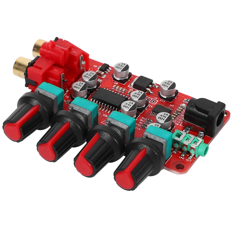 PT2315E Tone Board Preamplifier Tweeter Bass Volume Control Preamp ...