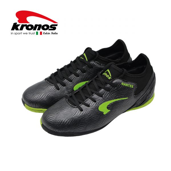 Kronos Futsal Shoe Indoor (Black/Green) KFW07524091 - Kronos Thailand ...