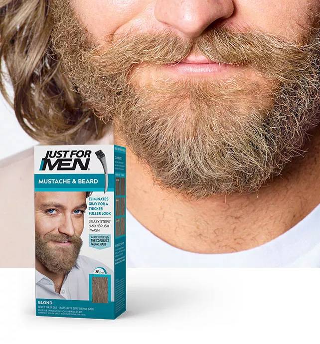 Just For Men Beard Dye ชุดน้ำยาย้อมสีหนวดและเครา, 14 g ครีมเปลี่ยนสี ...