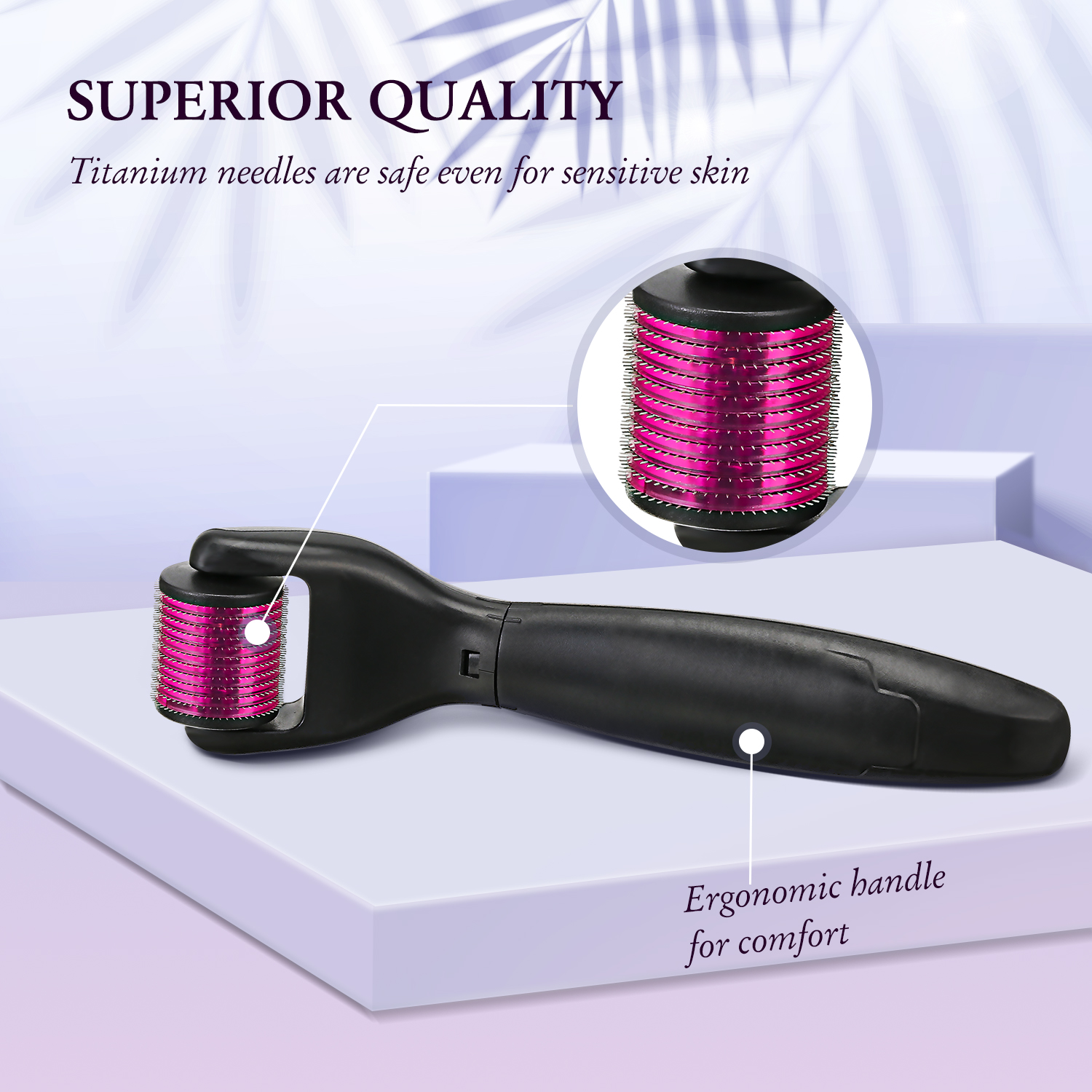 LLFashion Shop6 in 1สําหรับใบหน้า และร่างกาย Micro Beauty roller needle ...