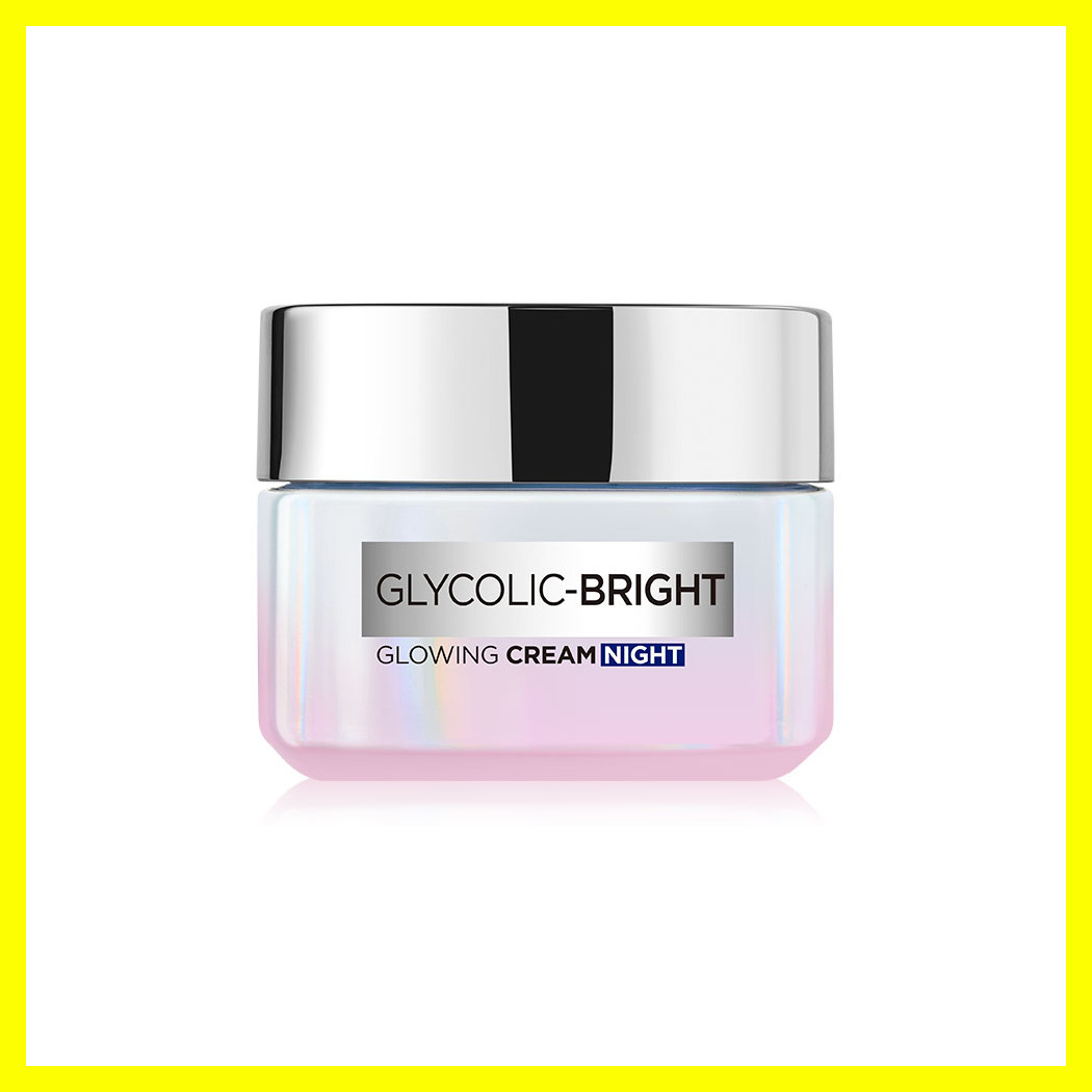LOreal Paris Glycolic Bright Glowing Cream Night 15ml - Konvy - ThaiPick