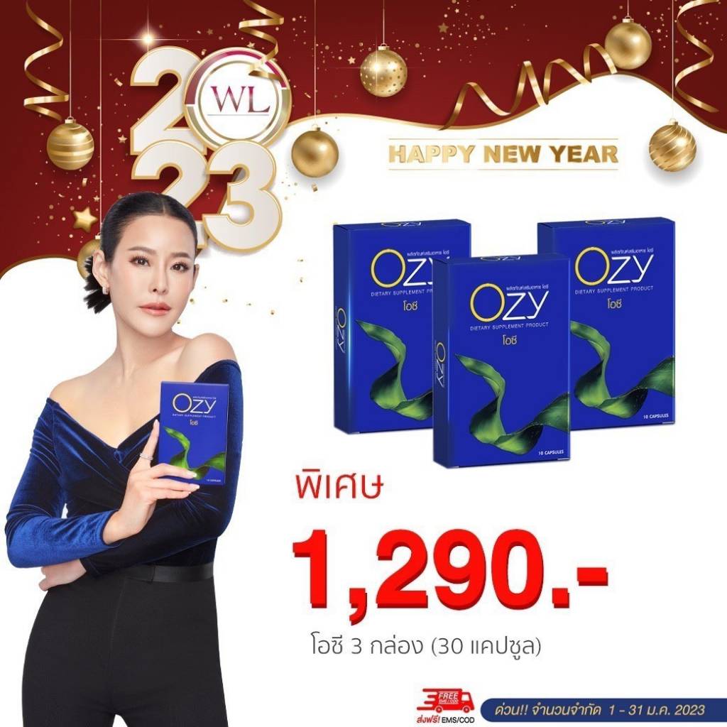 ⚡️ Flash ⚡️ Ozy By พี่หนิง โอซี ไขมัน คุมหิว อิ่มนาน 1 กล่อง บรรจุ 10 ...